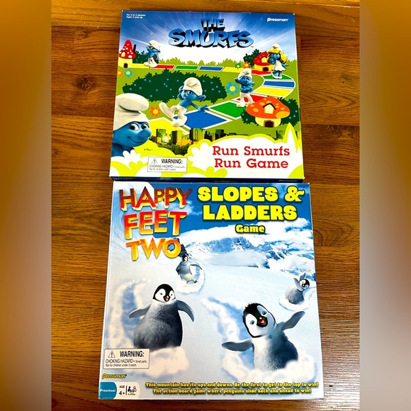 Toys | Slopes And Ladders Smurfs | Poshmark